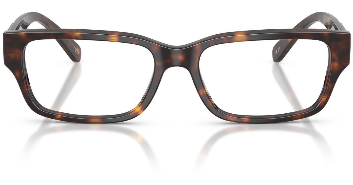 DIESEL Dl4002f Low Bridge Fit Square Prescription Eyewear Frames in ...