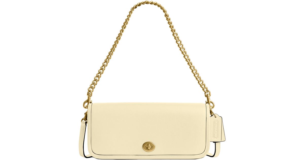 COACH Dinky Bag in Natural | Lyst