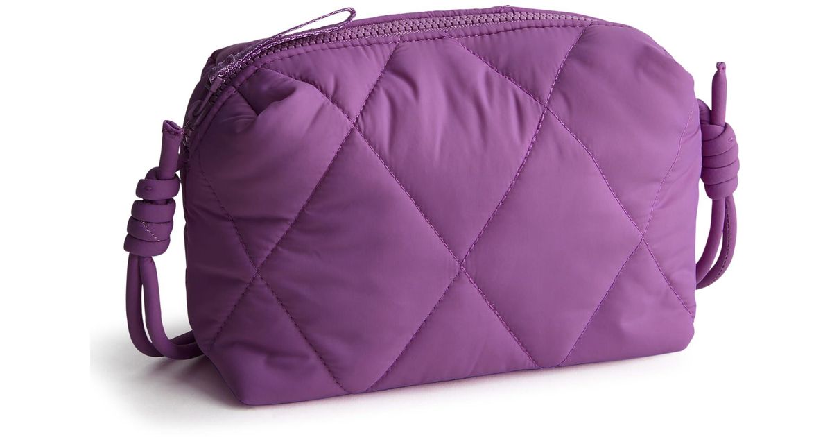 Vera Bradley Featherweight Blake Crossbody in Purple | Lyst