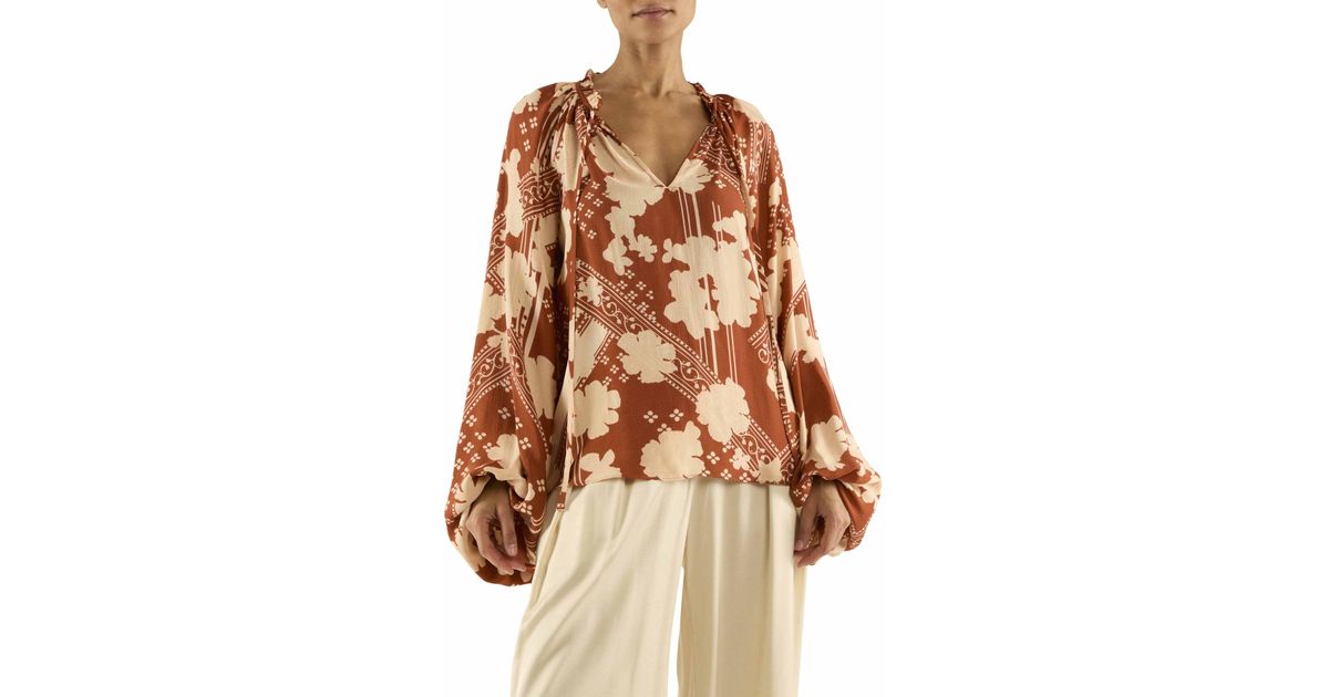 Ramy Brook Aaron in Brown | Lyst