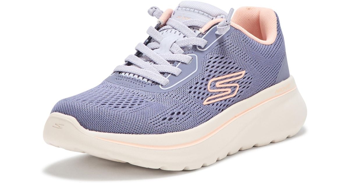 Skechers Go Walk Arch Fit N-joy Ellie Sneaker in Blue | Lyst UK