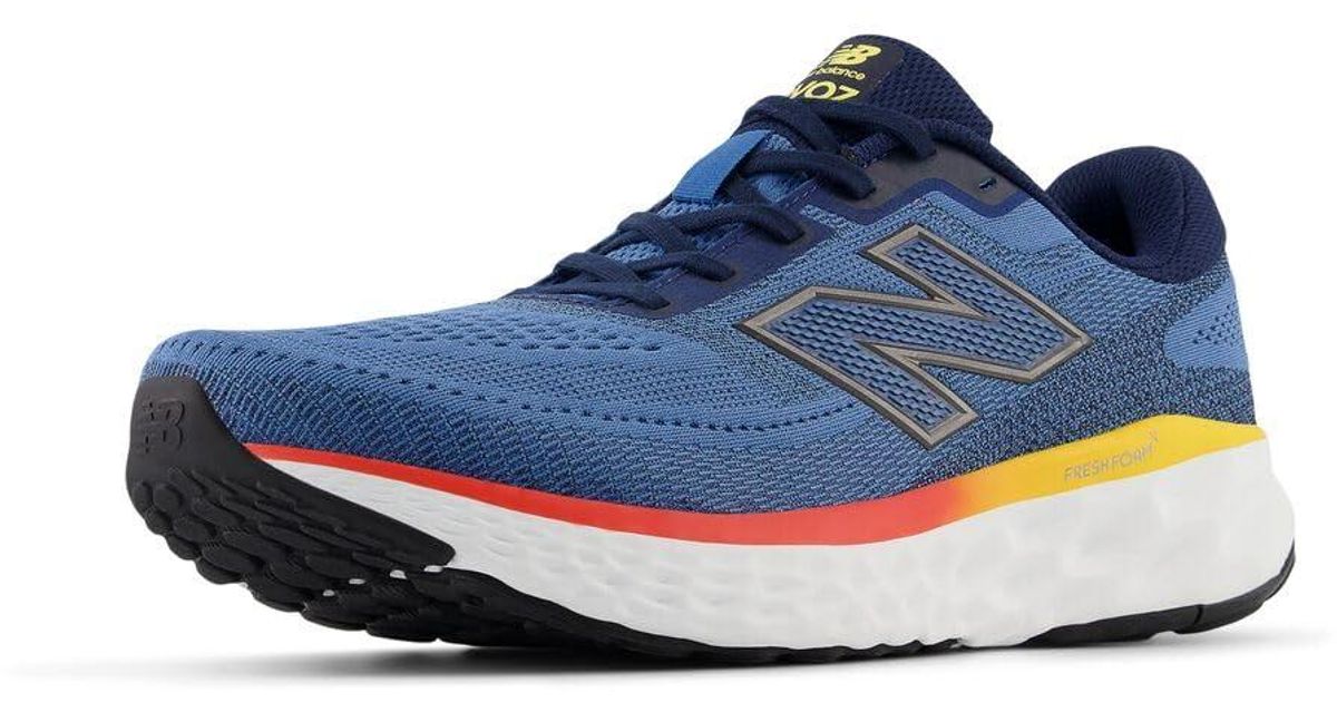 New Balance Fresh Foam X Evoz V4 Running Shoe in Blue for Men | Lyst