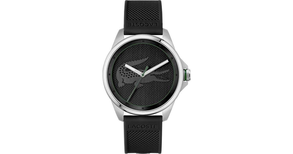 Lacoste Premium Statement in Black for Men | Lyst