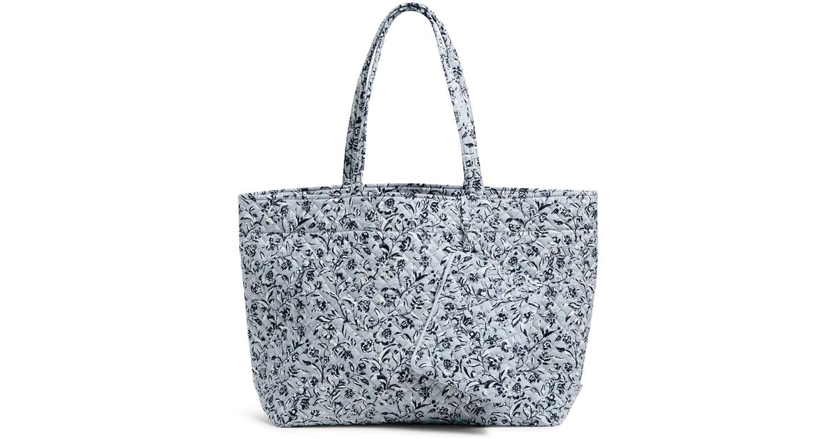 Vera Bradley Grand Tote Bag in Blue | Lyst Vera Bradley Grand Tote Bag in Blue | Lyst