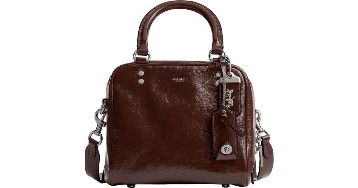 COACH Rogue Cube 20 in Brown | Lyst