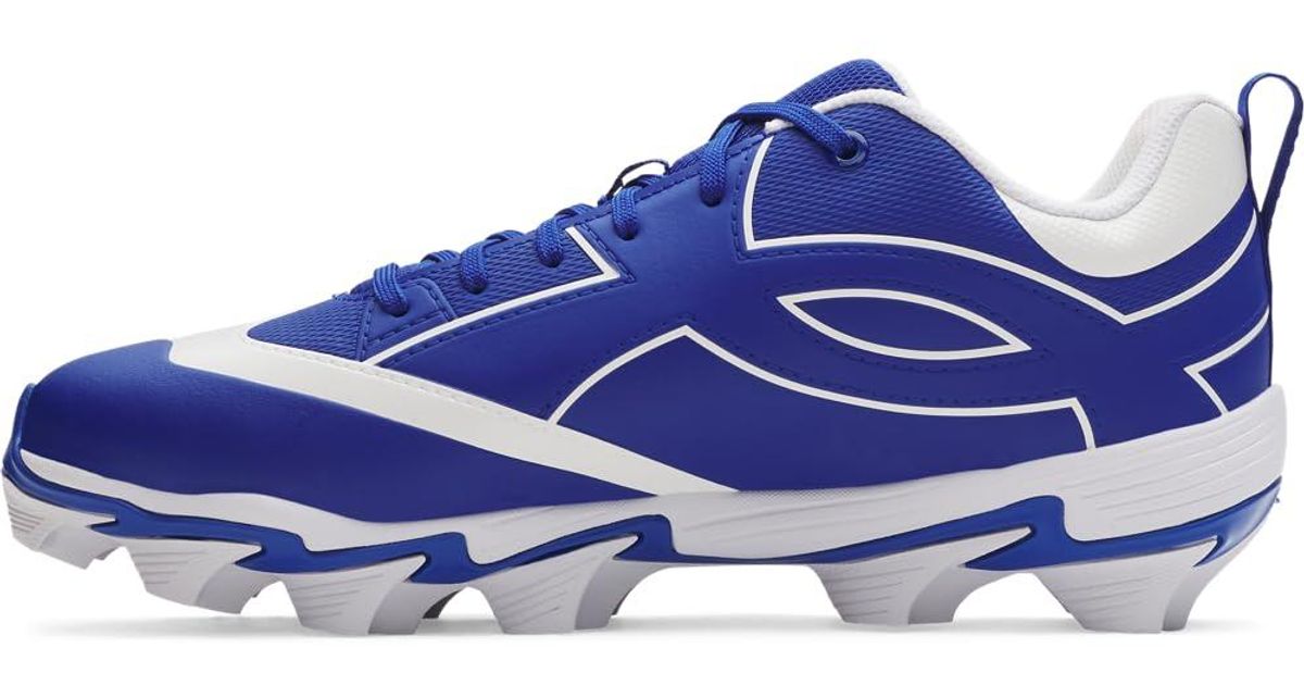 Under Armour Leadoff Icon Low Rm Baseball Cleats, in Blue for Men | Lyst UK