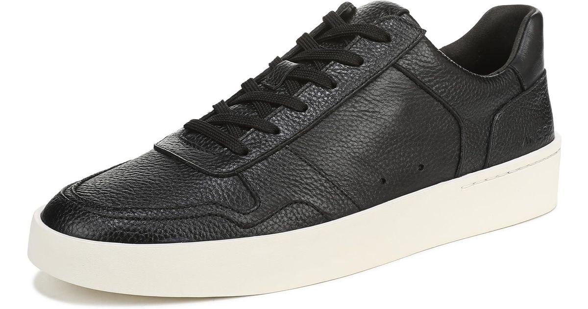 Vince S Fletcher Cord Sneaker Black Leather 10 M for Men | Lyst