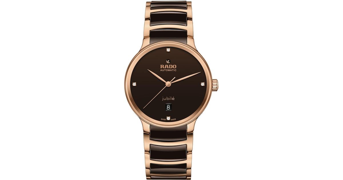Rado Centrix--swiss Automatic Watch-stainless Steel Pvd-sapphire ...