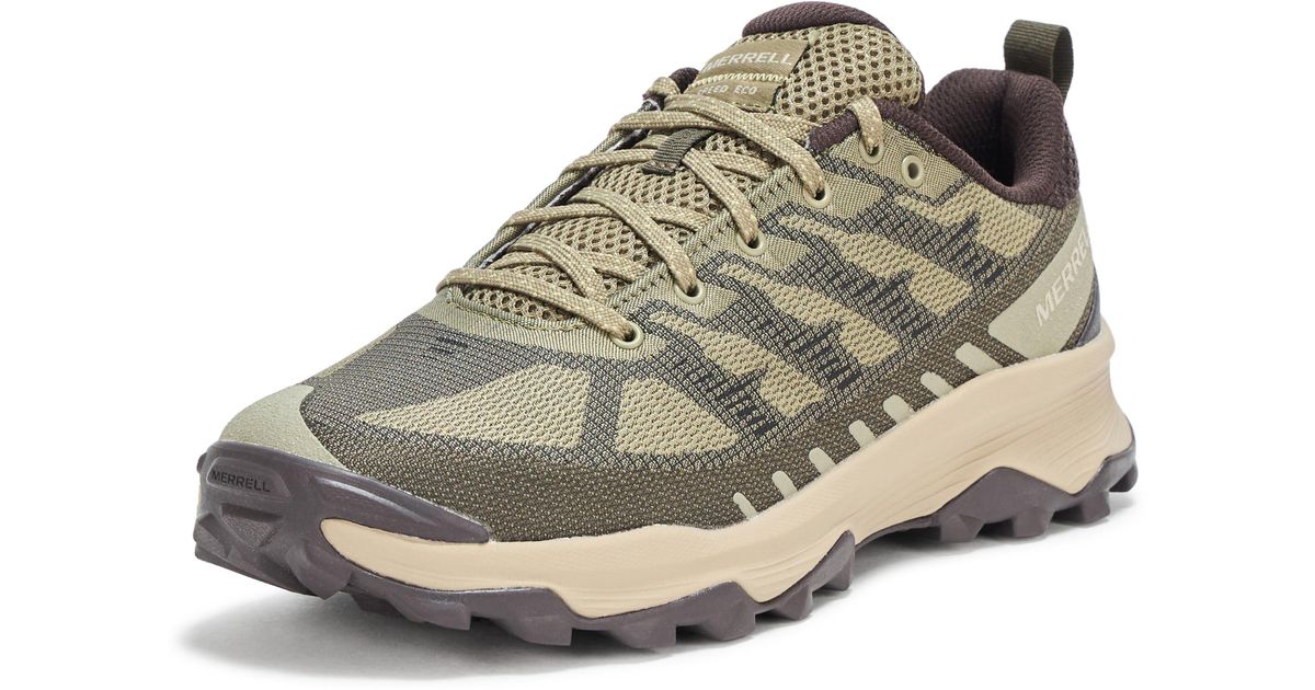 Merrell Speed Eco Hiking Shoe in Metallic for Men | Lyst UK