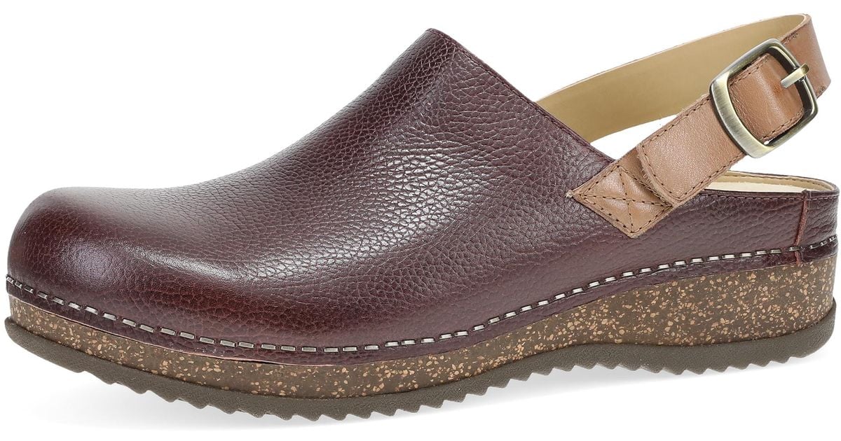 Dansko Back Mule Clog For - Dual-density Cork/eva Midsole And ...