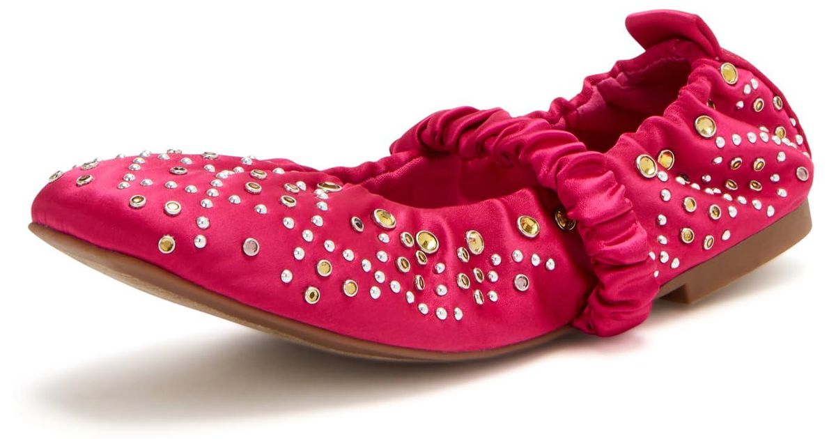 Katy Perry The Jammy Scrunch Ballet Flat in Pink | Lyst