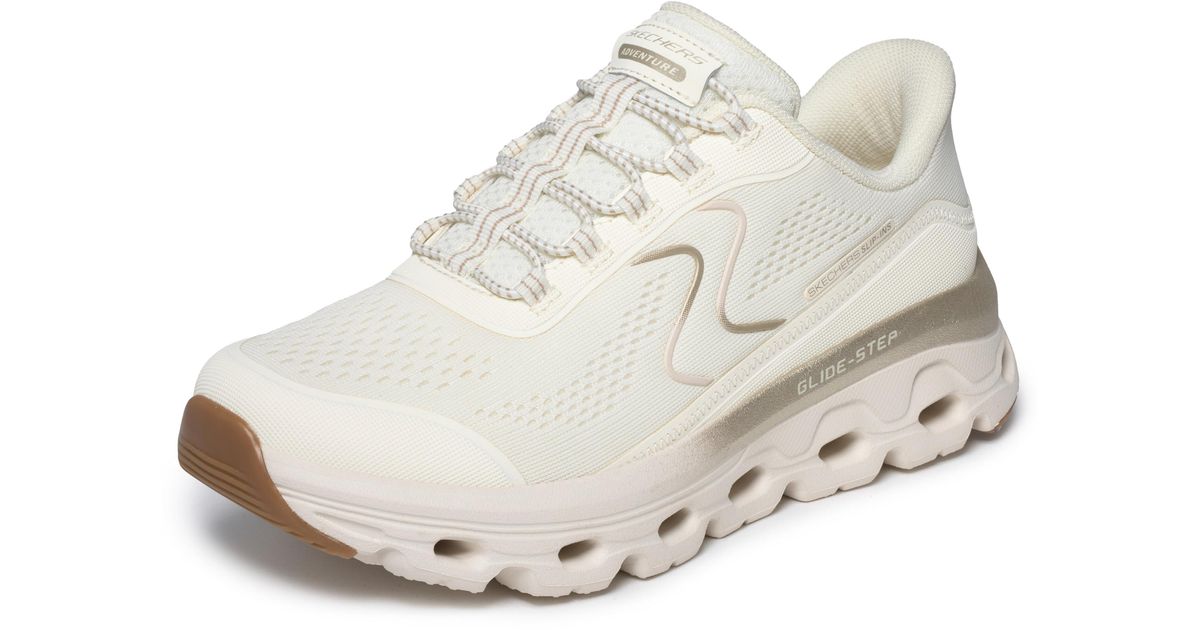 Skechers Glide-step Sole Hands Free Slip-ins-chmp-6w in Metallic | Lyst