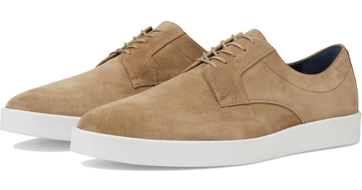 Johnston & Murphy Bolivar Plain Toe Sneaker in Black for Men | Lyst