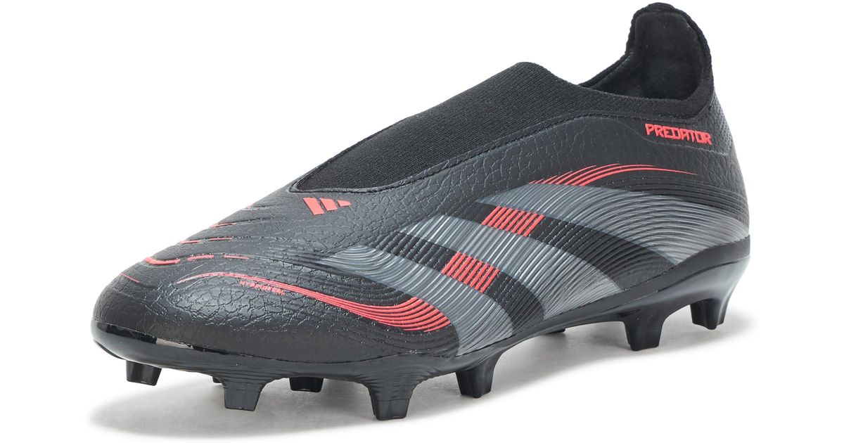 adidas Predator League Laceless Firm Multi Ground Sneaker in Gray | Lyst