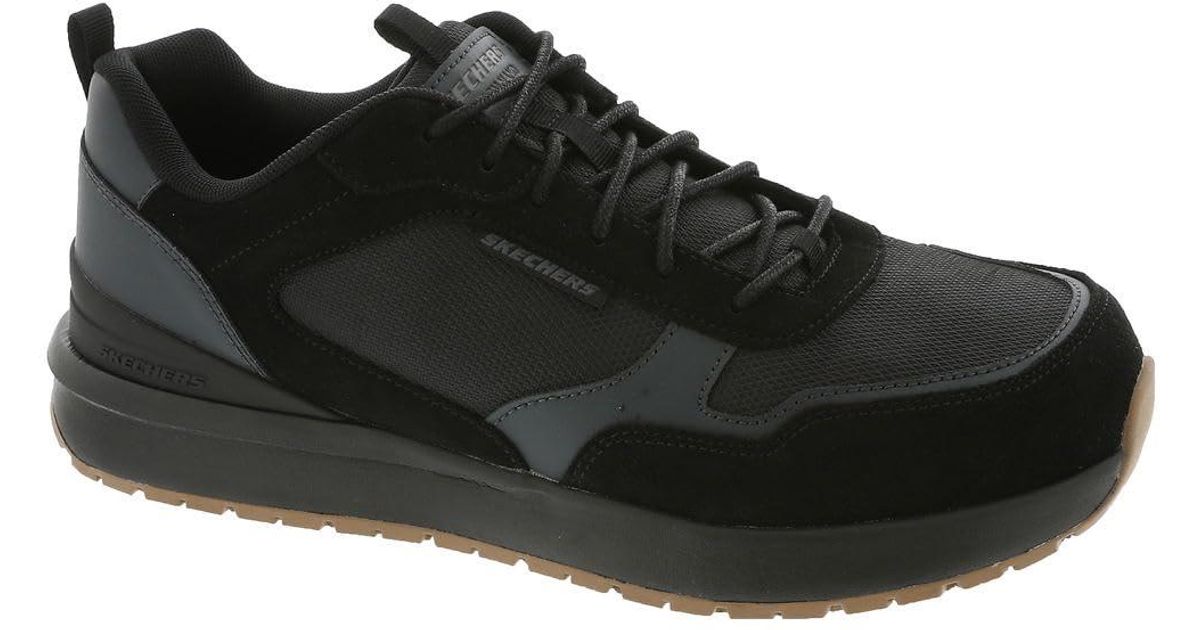 Skechers Joggernaut Comp Toe Industrial Shoe in Black for Men | Lyst