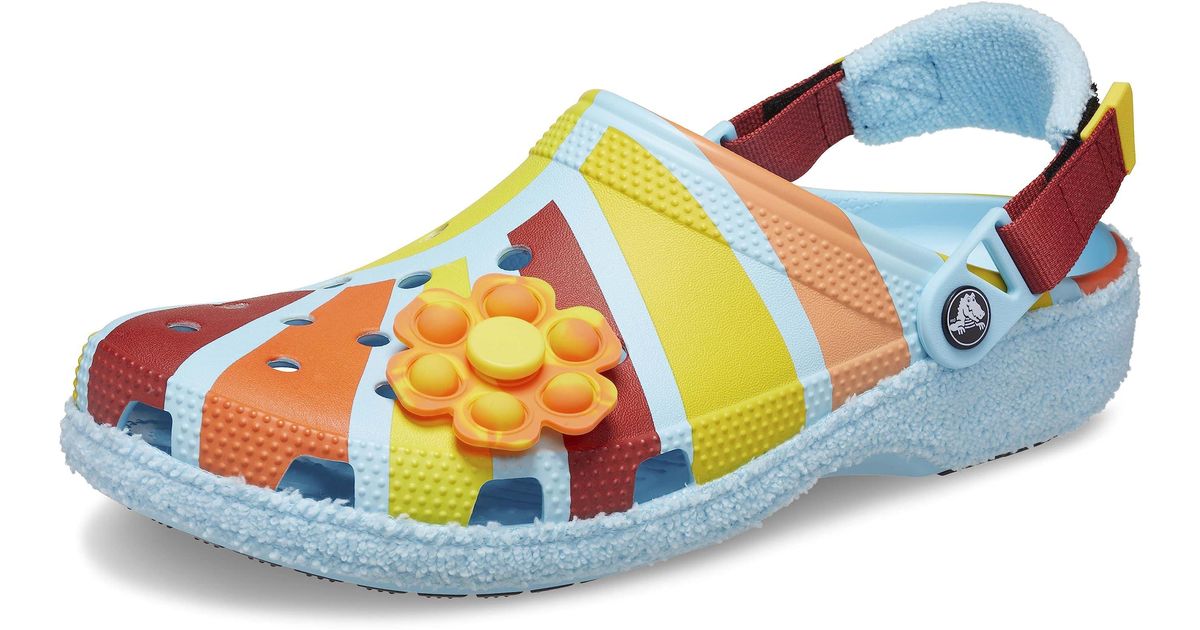 Crocs™ Zen Garden Sensory Classic Slip Resistant Adjustable Terry Cloth ...