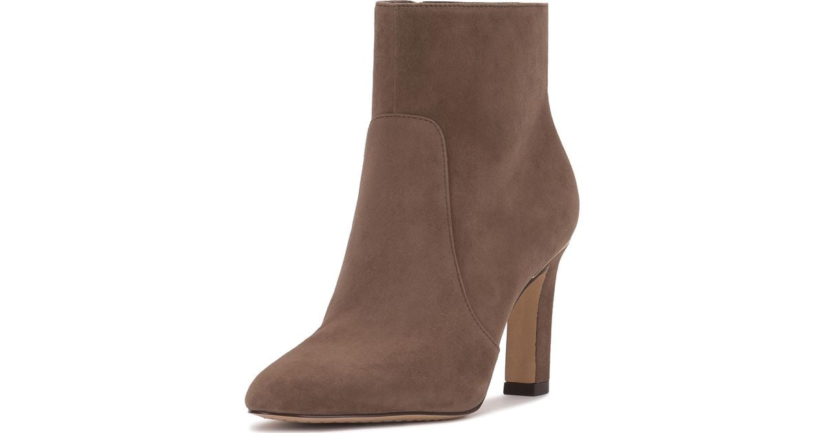 Vince Camuto Greer Dress Booties in Brown | Lyst