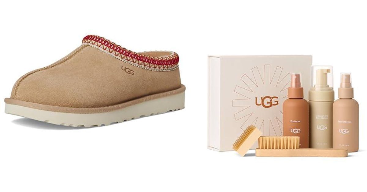 UGG Tasman Ii Slipper Care Kit Set in Pink | Lyst