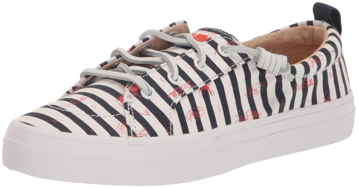 Sperry Top-Sider Ladies Footwear X Jaws Crest Vibe Sneaker in Black | Lyst Sperry Top-Sider Ladies Footwear X Jaws Crest Vibe Sneaker in Black | Lyst