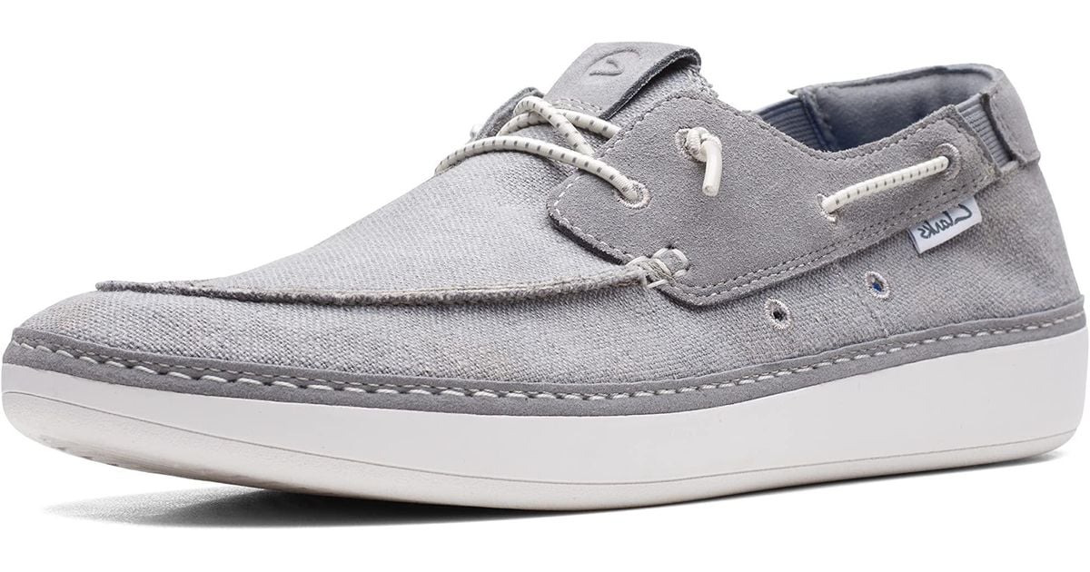 Clarks Higley Tie Sneaker in White for Men | Lyst