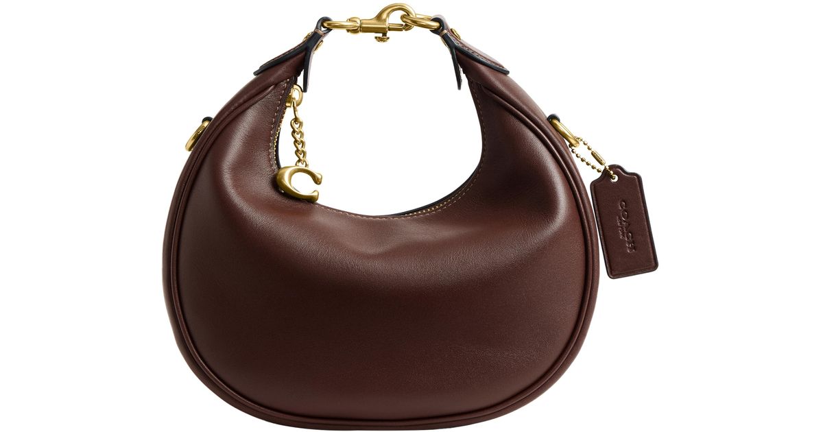 COACH Jonie Bag 22 In Glovetanned Leather in Brown | Lyst