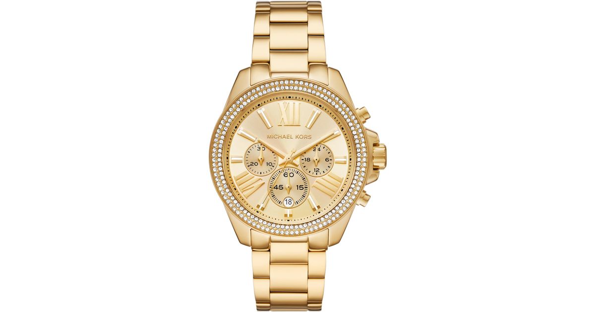 Michael Kors Wren Chronograph Stainless Steel Watch 42mm in Metallic ...