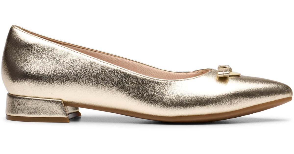 Clarks S Natalyn Trim in Natural | Lyst UK