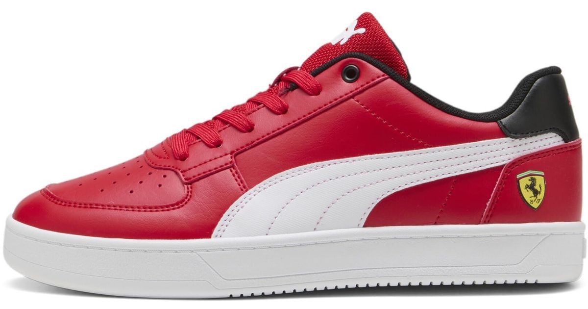 PUMA Scuderia Ferrari Caven 2.0 Sneaker in Red for Men | Lyst UK