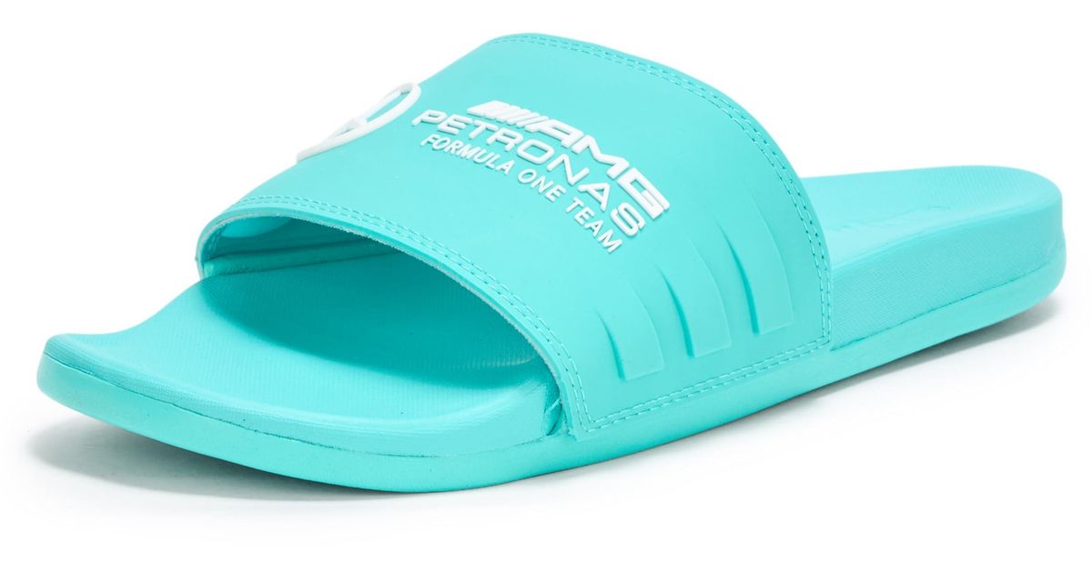 adidas Mercedes-amg Petronas Formula One Team Adilette Slide Sandal in ...