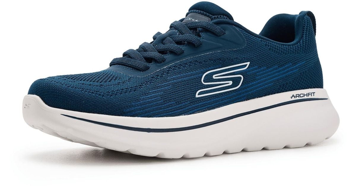 Skechers Go Walk Arch Fit N-joy Nate Sneaker in Blue for Men | Lyst UK