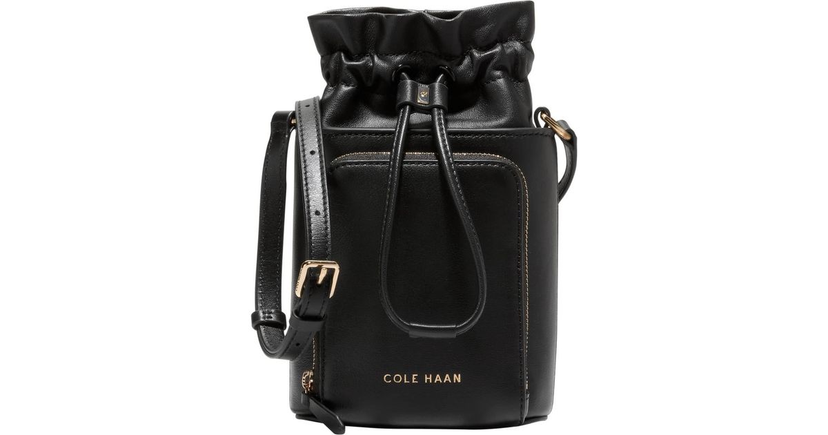 Cole Haan Lydia Phone Crossbody in Black | Lyst
