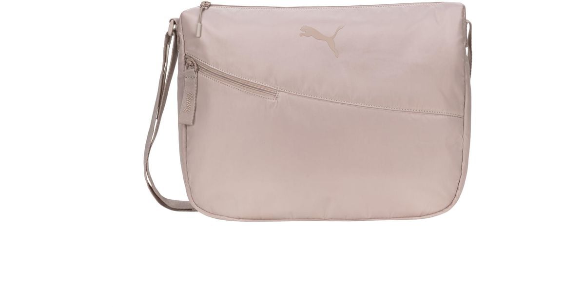 PUMA Assymetric Crossbody in Pink | Lyst