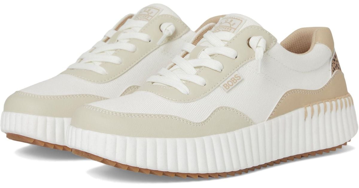 Skechers Bobs Vista-eccentric Stroll Sneaker in White | Lyst