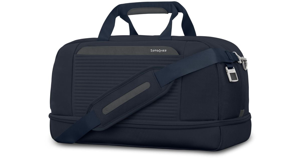 Samsonite Paralux Weekender Duffel Bag in Blue | Lyst