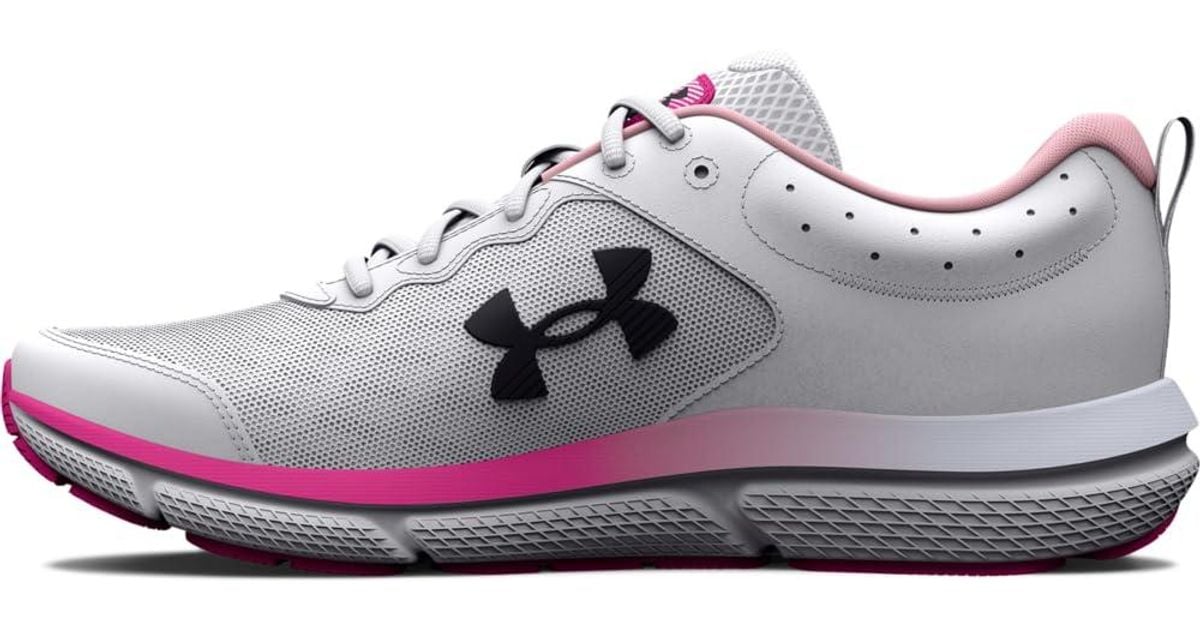 Under Armour Charged Assert 10 Running Shoe, in White | Lyst Under Armour Charged Assert 10 Running Shoe, in White | Lyst