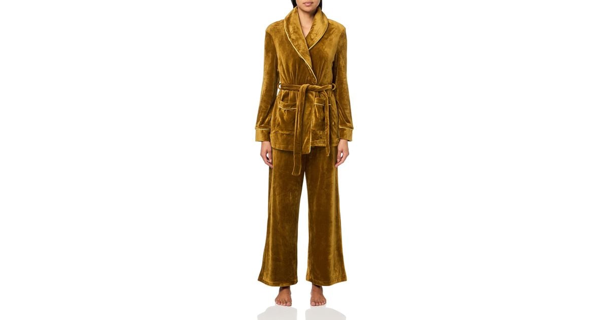 UGG Raechelle Wrap Set Sleepwear in Yellow | Lyst