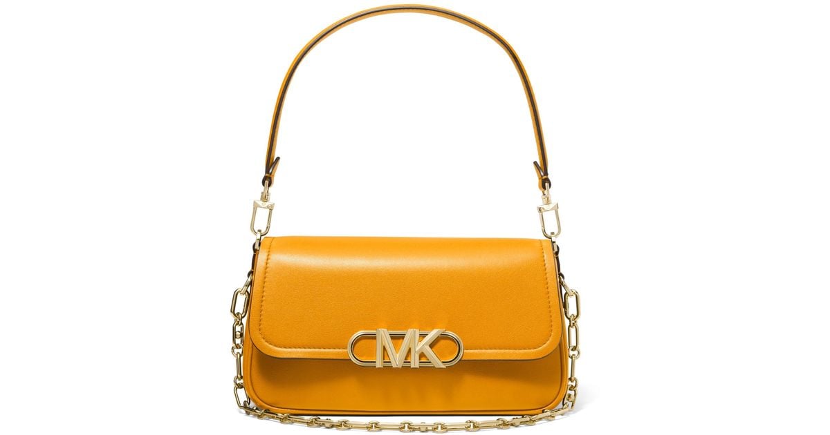 Michael Kors Parker Convertible Pouchette in Metallic | Lyst