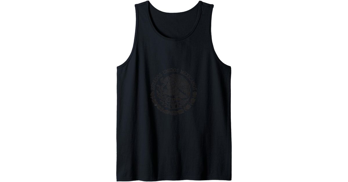 Hanes Méxican Flag Eagle Tank Top in Black | Lyst