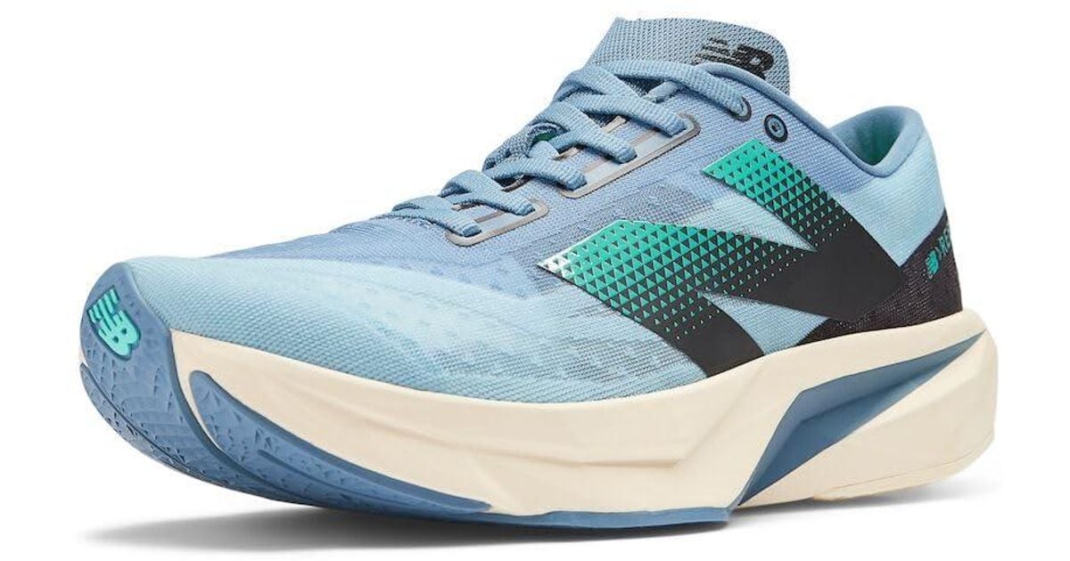 New Balance Fuelcell Rebel V4 Running Shoe in Blue for Men | Lyst