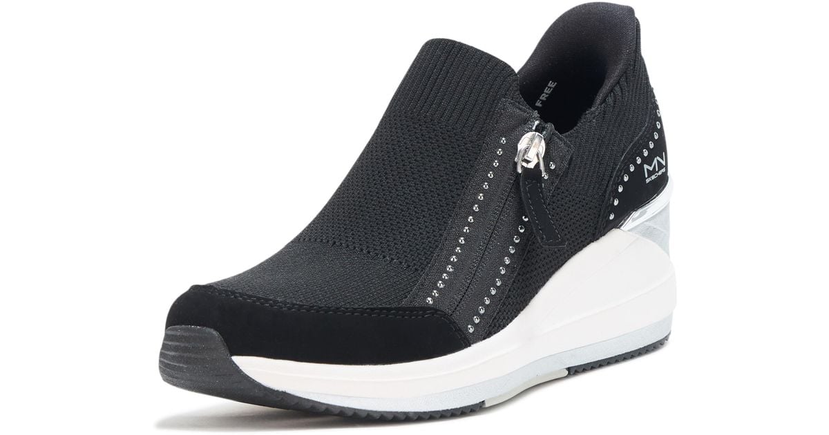 Skechers The Triple Wedge-krissie Hands Free Slip-ins Sneaker in Black ...