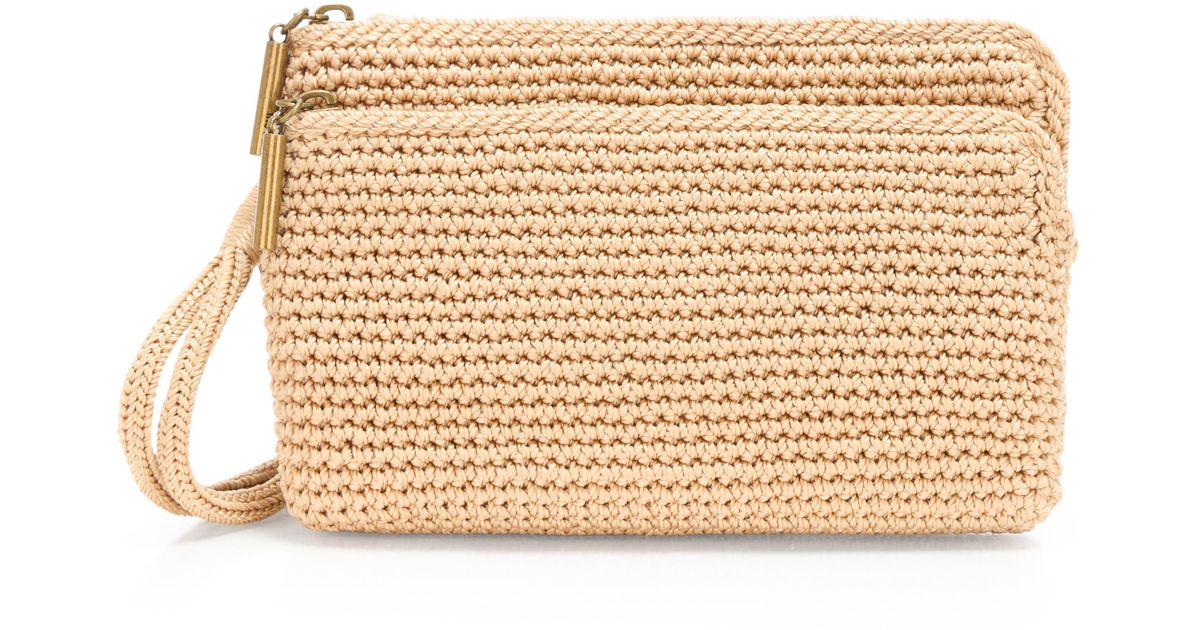 The Sak Phone Crossbody in Metallic | Lyst