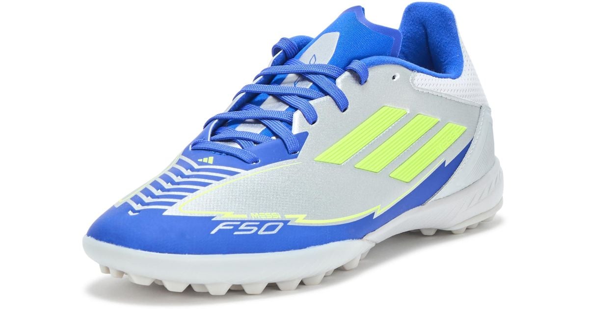 adidas Adult F50 League Messi Turf Soccer in Blue | Lyst