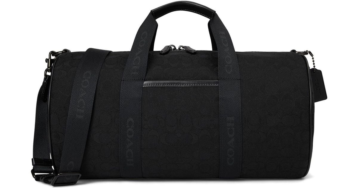 COACH Theo Duffle in Black for Men | Lyst