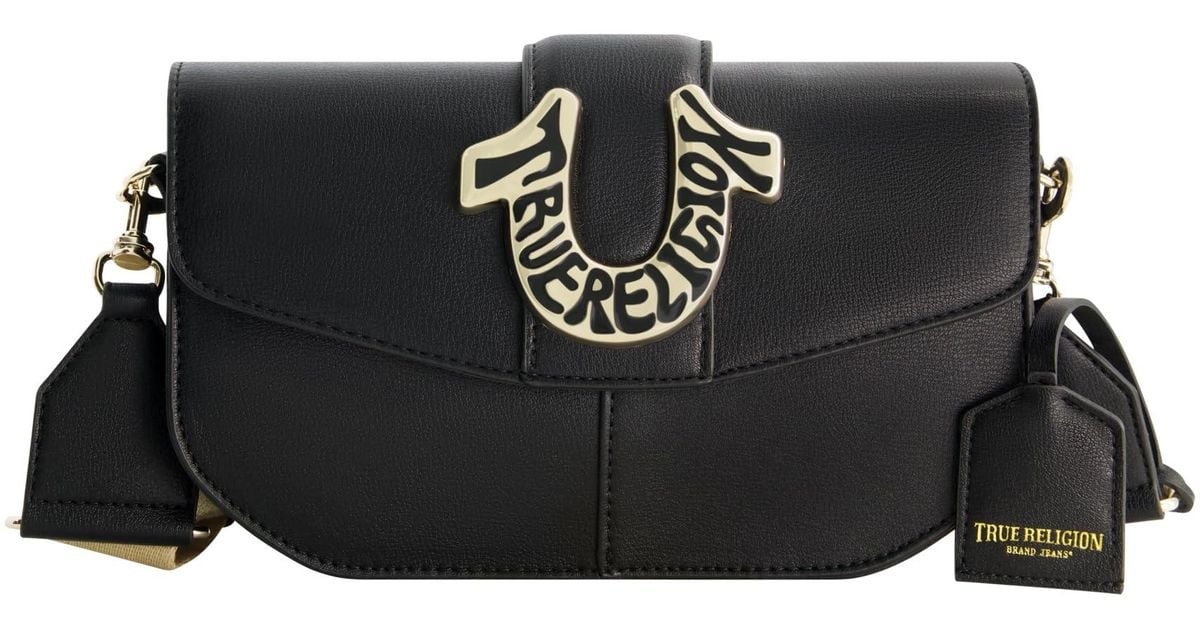 True Religion Bag, Faux Leather Crossbody Purse With Adjustable ...