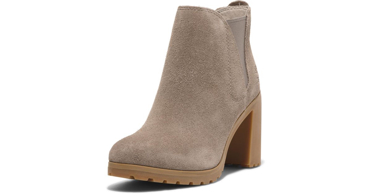 Timberland Allington Mid Chelsea Boot in Brown | Lyst