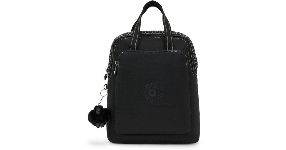 Kipling 's Kazuki S Convertible Backpack in Black | Lyst
