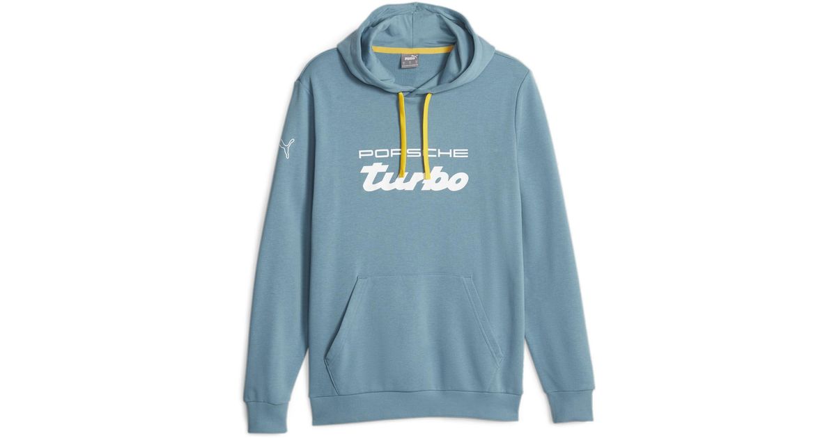 PUMA Porsche Legacy Essentials Hoodie in Blue for Men | Lyst