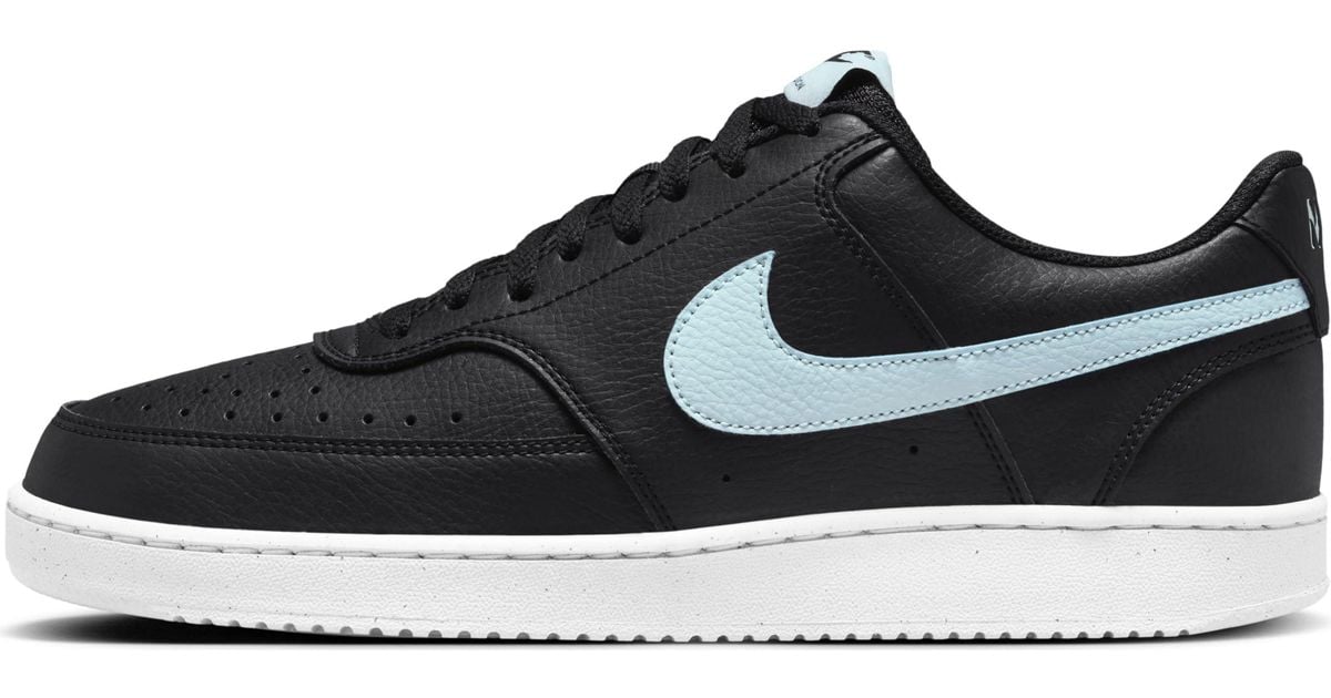 Nike Court Vision Low Next Nature Shoes in Black for Men | Lyst UK