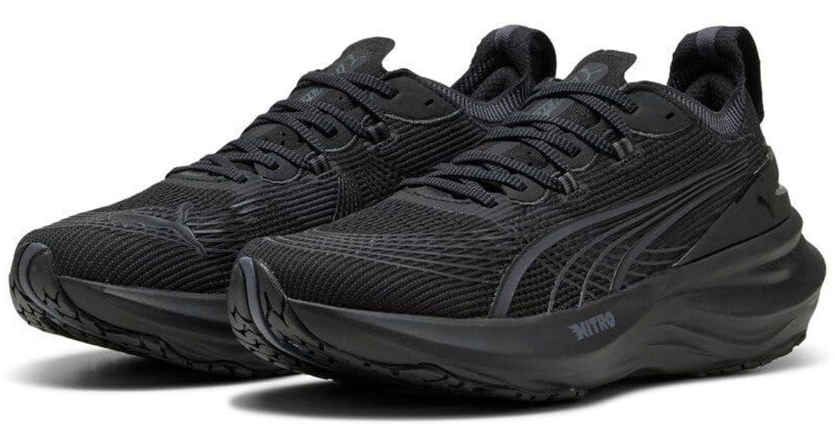 PUMA S Foreverrun Nitro 2 Running Shoes in Black for Men | Lyst UK
