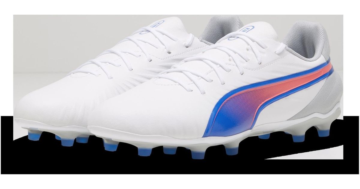 PUMA Adults King Match Fg/ag Soccer Shoe in White | Lyst UK